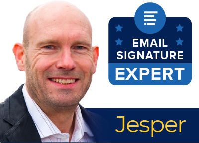 Jesper Frier Co-founder & Partner | Email Signature Expert - Xink
